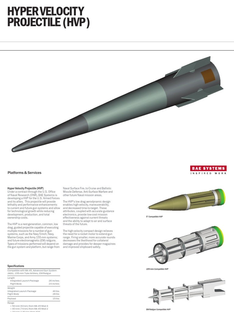 Baes - Ds - 201408 - Hyper Velocity Projectile (HVP) PDF | PDF ...