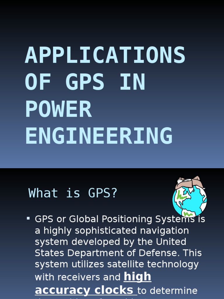 Applications of Gps in Power Engineering | PDF | Global Positioning ...