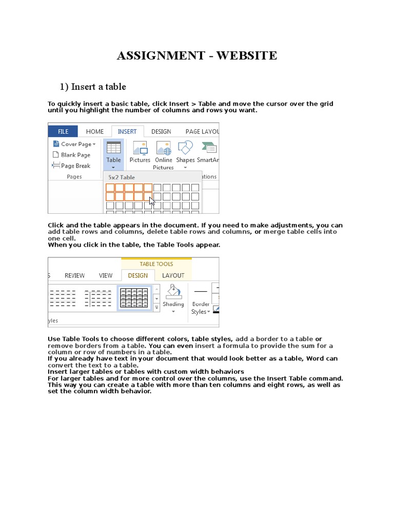 Assignment - WEBSITE | PDF | Html Element | Computer File Formats