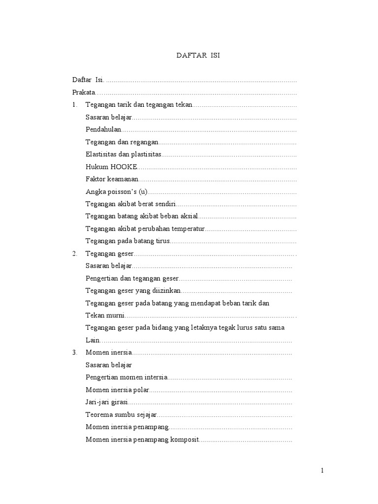 Bahan Kuliah Mektek 2 PDF | PDF