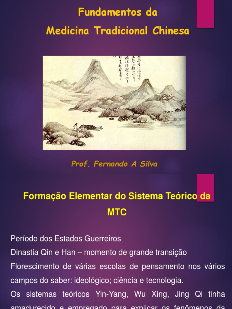 Fundamentos Da Mtc Pdf Qi Medicina Chinesa Tradicional