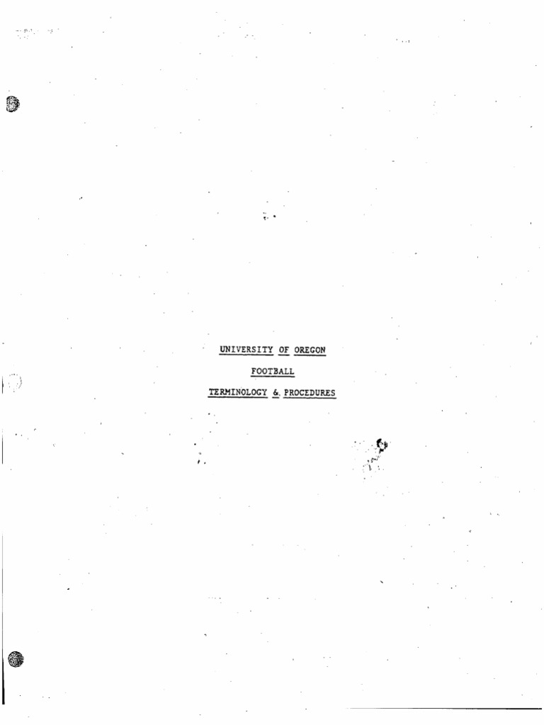 University Oregon I Formation Offense | PDF