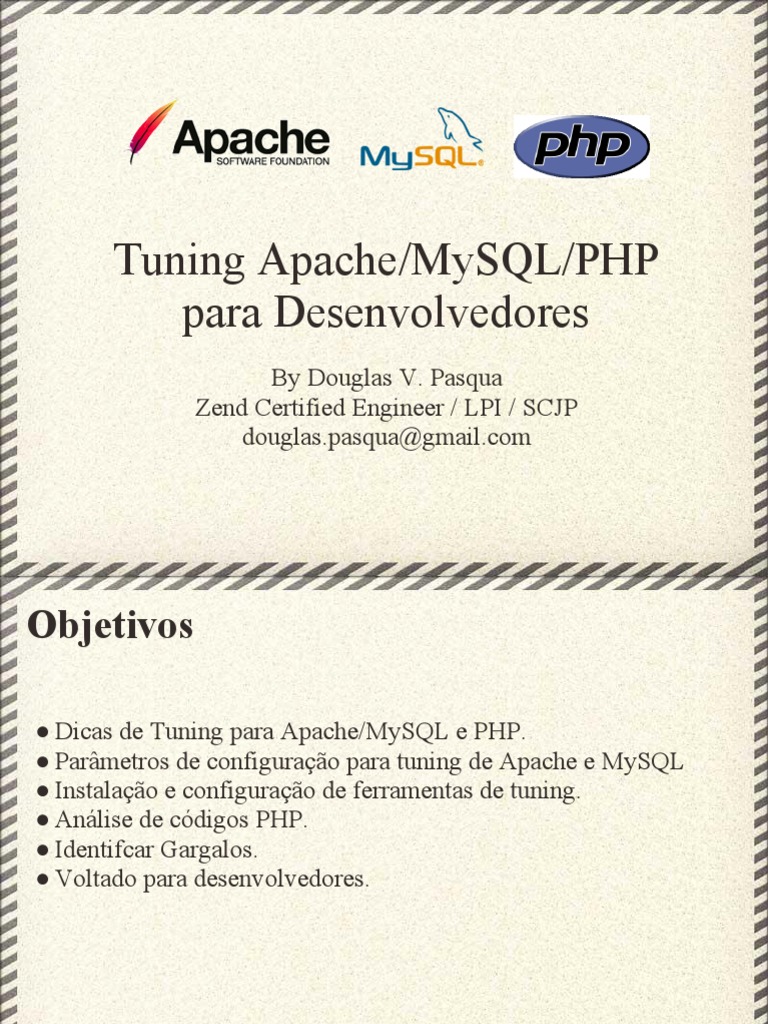 Tuning Apache MySQL e PHP | PDF | Servidor HTTP Apache | Php