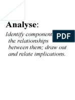 BTEC Command Words Explained | PDF | Reason | Argument