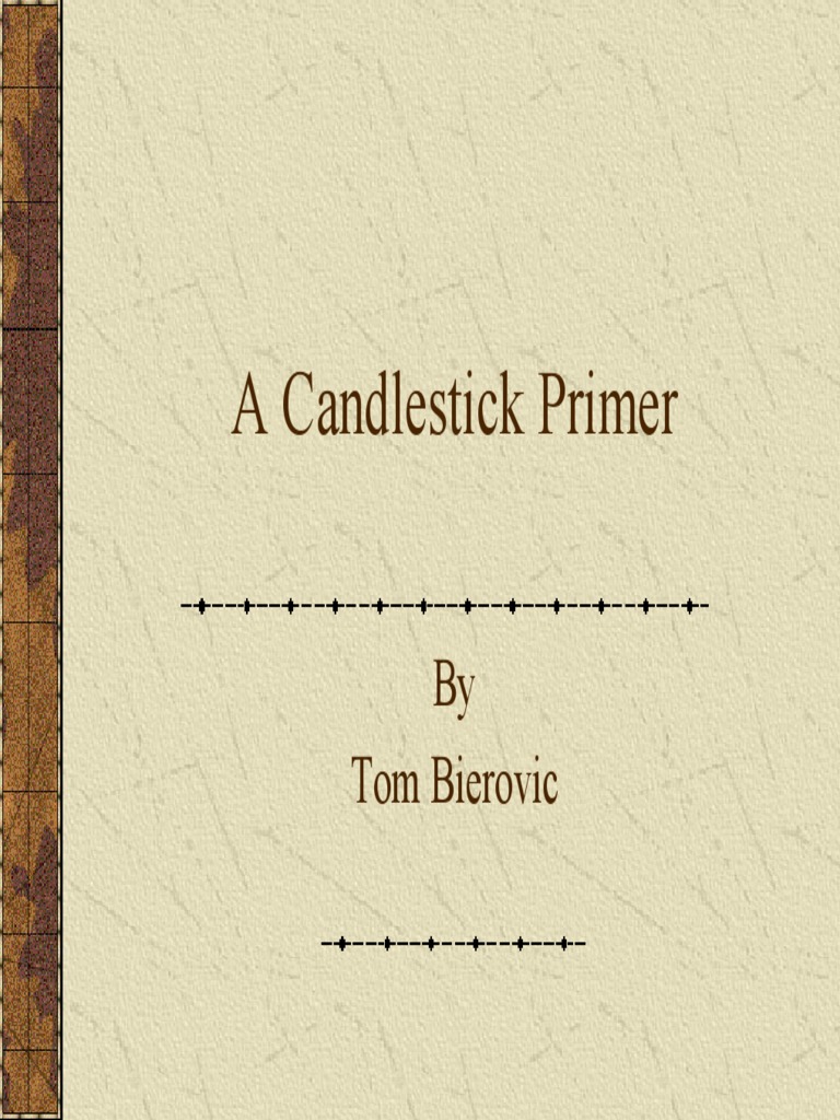 Candlestick Primer | PDF | Business