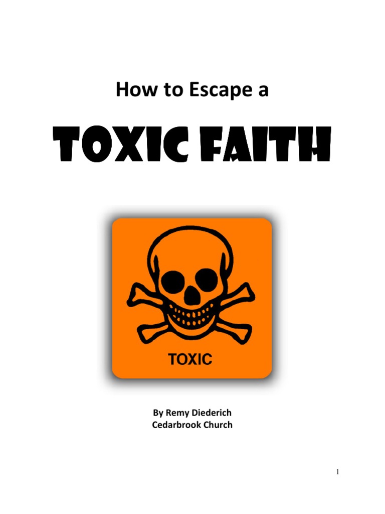 How To Escape A Toxic Faith | PDF | Paul The Apostle | Saint Peter