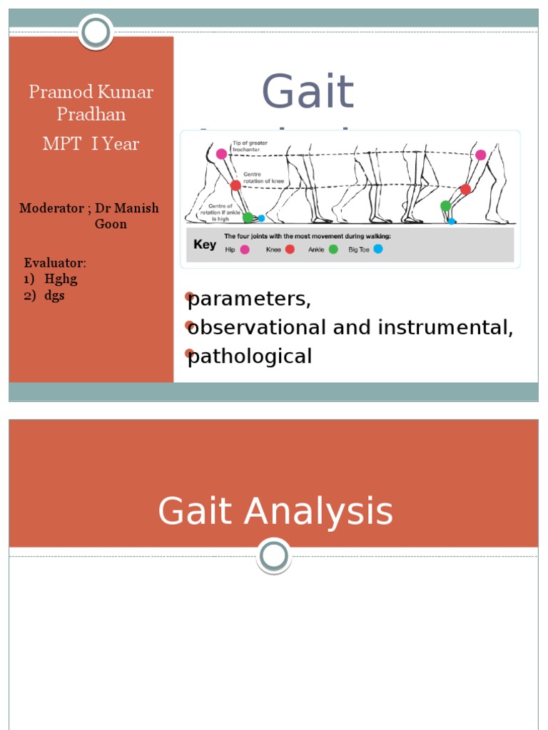 Gait Analysis – Parameters, Observational and Instrumental | Foot ...