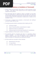 Thermowell Insertion and Immersion Lengths | PDF