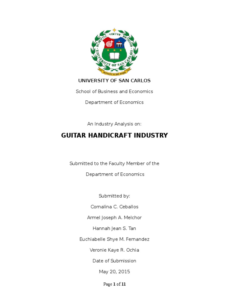 Terminal Report.docx | Guitars | Philippines