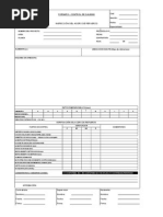 Formato de Recepción de Colado de Concreto | PDF | Hormigón ...