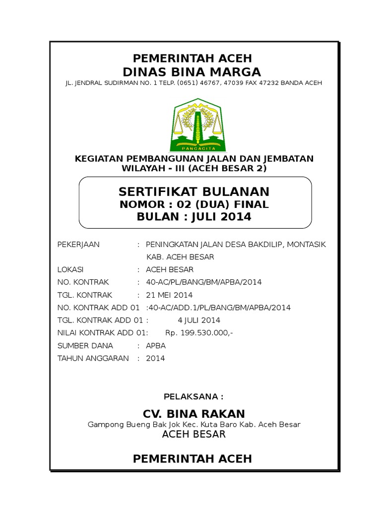 Sampul MC Dan Back Up | PDF