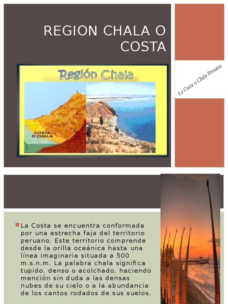 Region Chala o Costa | PDF | Biodiversidad | Ciencias de la Tierra