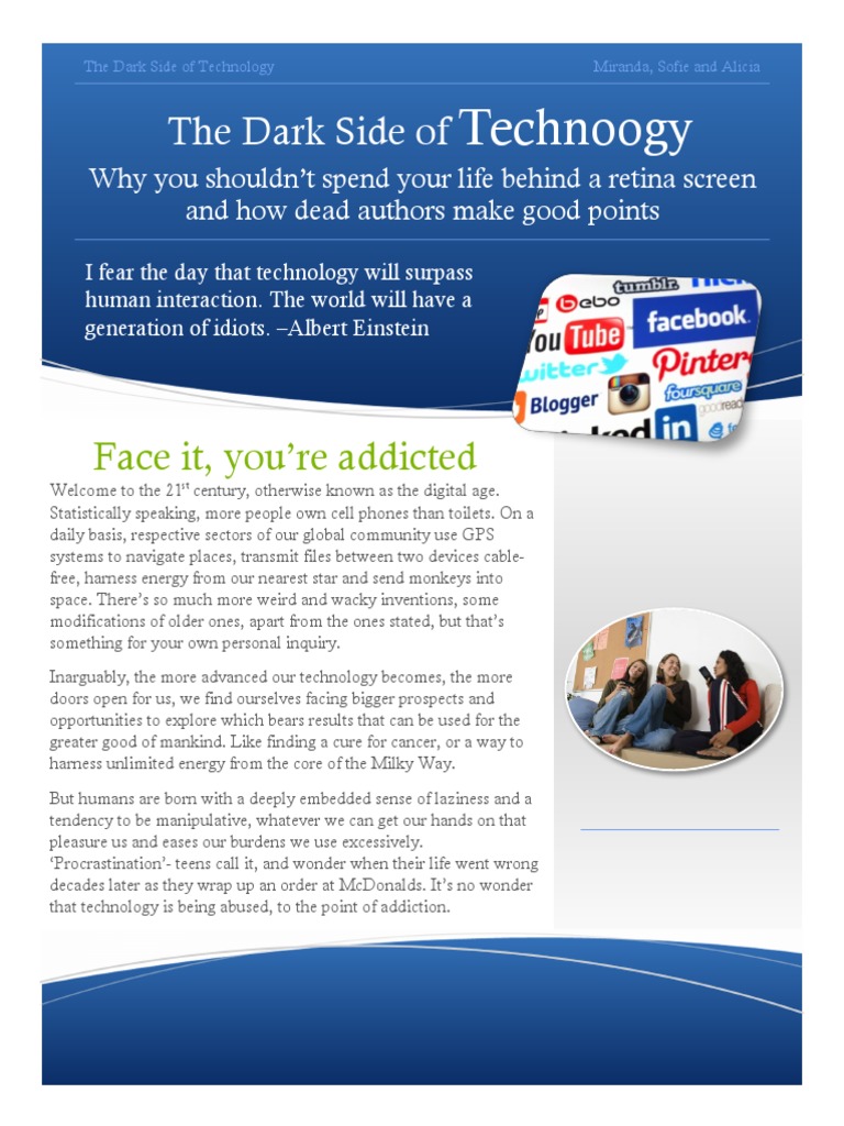 The Dark Side of Technology | PDF