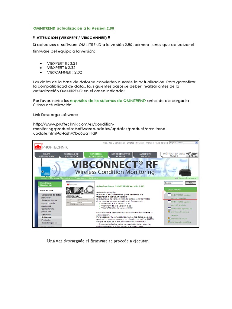 OMNITREND Actualización | PDF