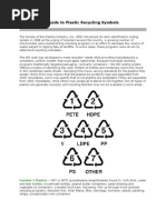Understanding Resin Identification Codes | PDF | Plastic | Polymers