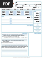 Merp Character Sheet PDF | PDF