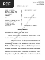 Motion for New Trial | Discretion | Judge