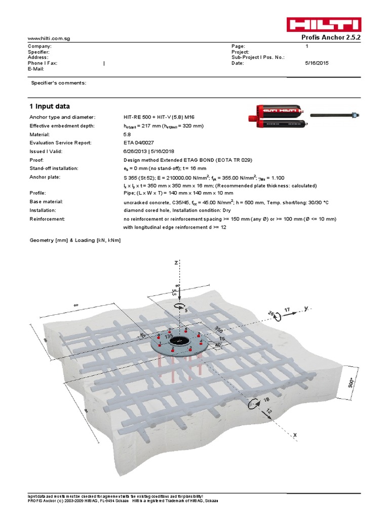 Base CHS X 10t | PDF | Software | Stress (Mechanics)