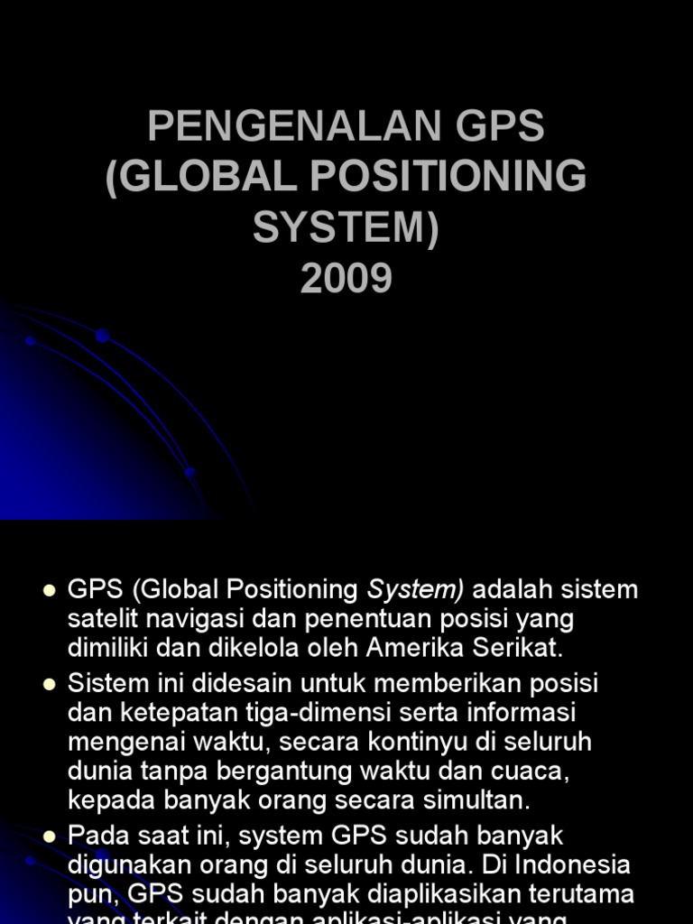 Pengenalan Gps | PDF