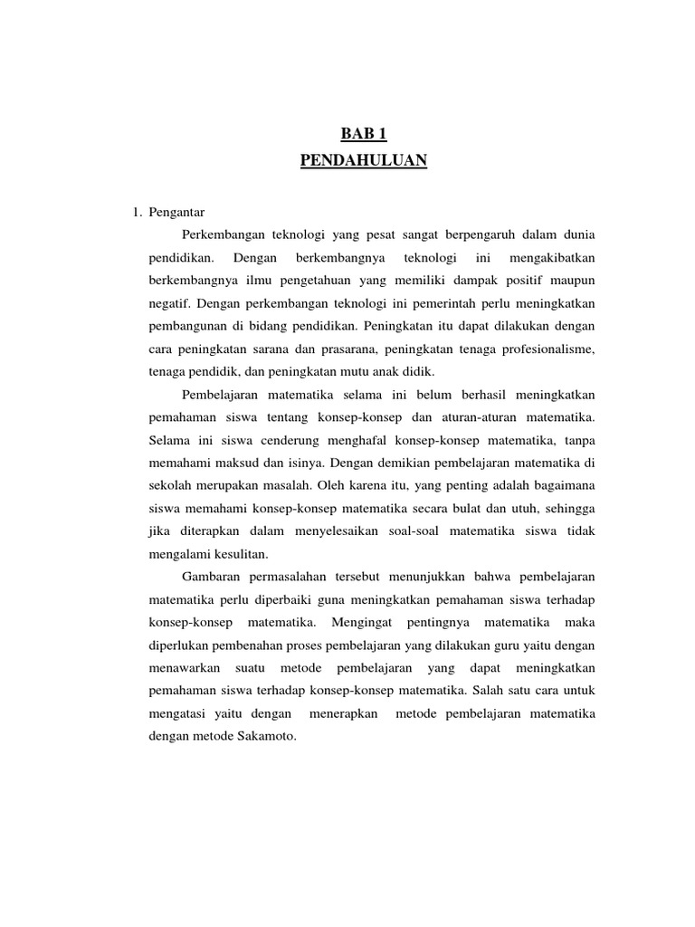 Biaya dan Metode Bimbel Sakamoto 2025 | PDF