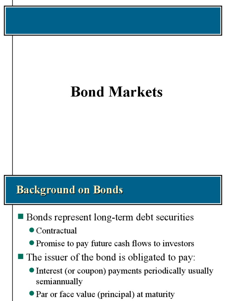 Bond Markets Explained | PDF | Municipal Bond | Bonds (Finance)