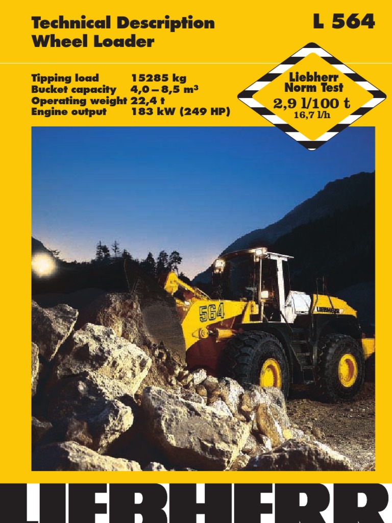 Technical Description Wheel Loader | PDF | Transmission (Mechanics) | Truck