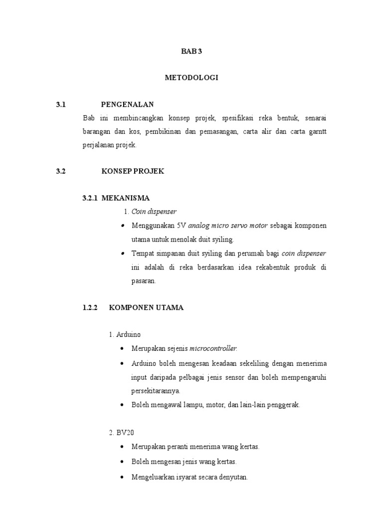 Bab 3 Proposal | PDF