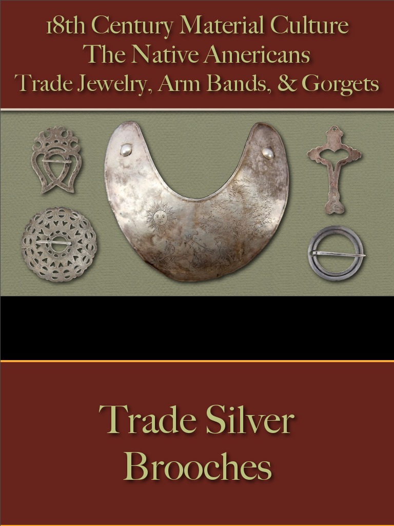 Native Americans - Trade Jewelry, Arm Bands, Gorgets | PDF | Iroquois ...