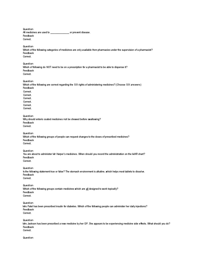 Question | Pharmacy | Pharmaceutical Drug