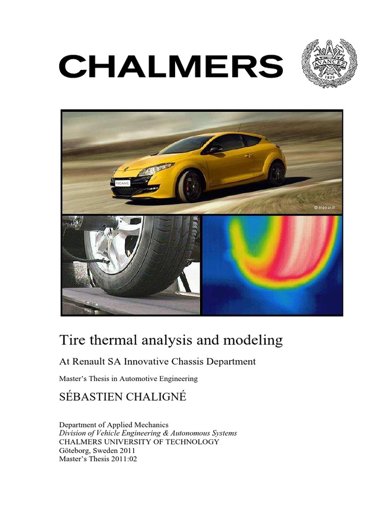 12 - Tire Thermal Analysis and Modeling PDF | PDF | Tire | Viscoelasticity