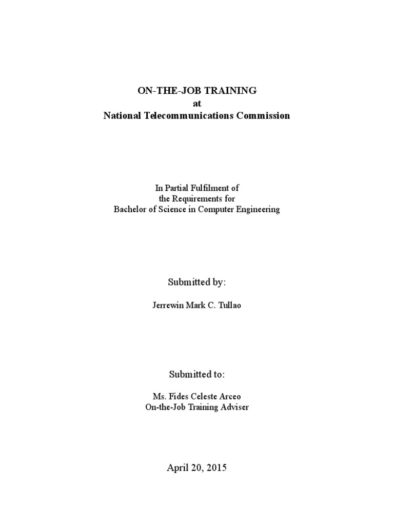 OJT Integration | PDF | Radio | Broadcasting