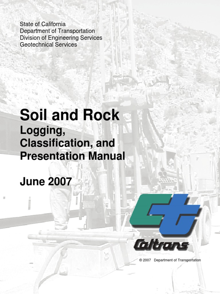 Caltrans Logging Manual