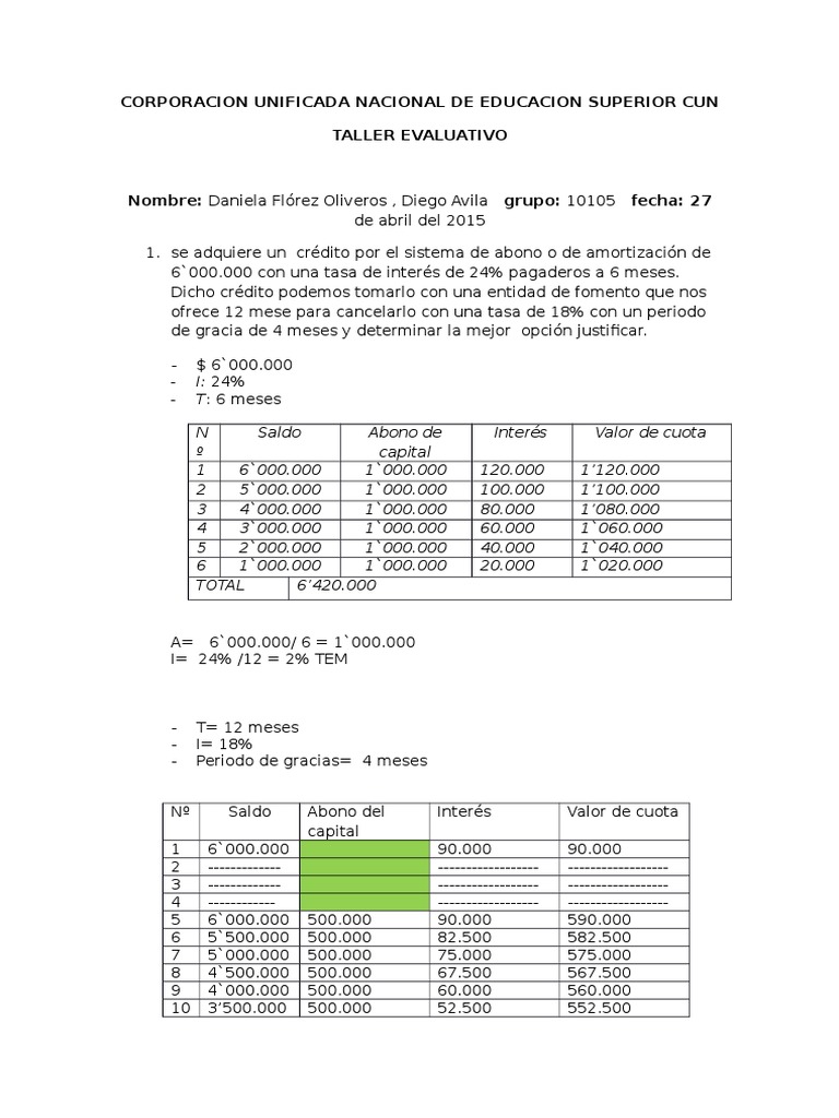 Corporacion Unificada Nacional de Educacion Superior Cun | PDF | Responsabilidad (contabilidad ...
