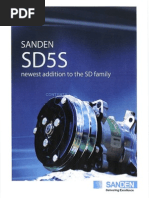 Sanden Compressor Service Guide | PDF | Air Conditioning | Gas Compressor