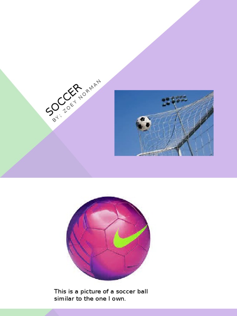 Soccer Ball and Game Highlights | PDF