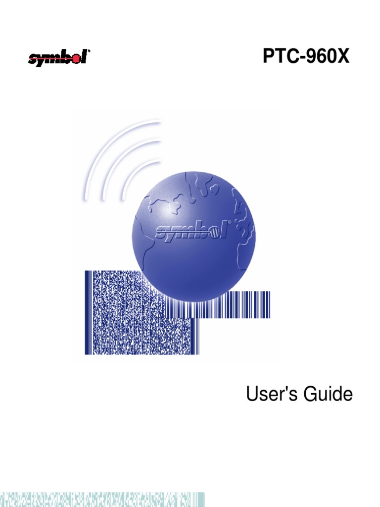 Telxon Symbol PTC 960x | PDF | Barcode | Electrical Connector