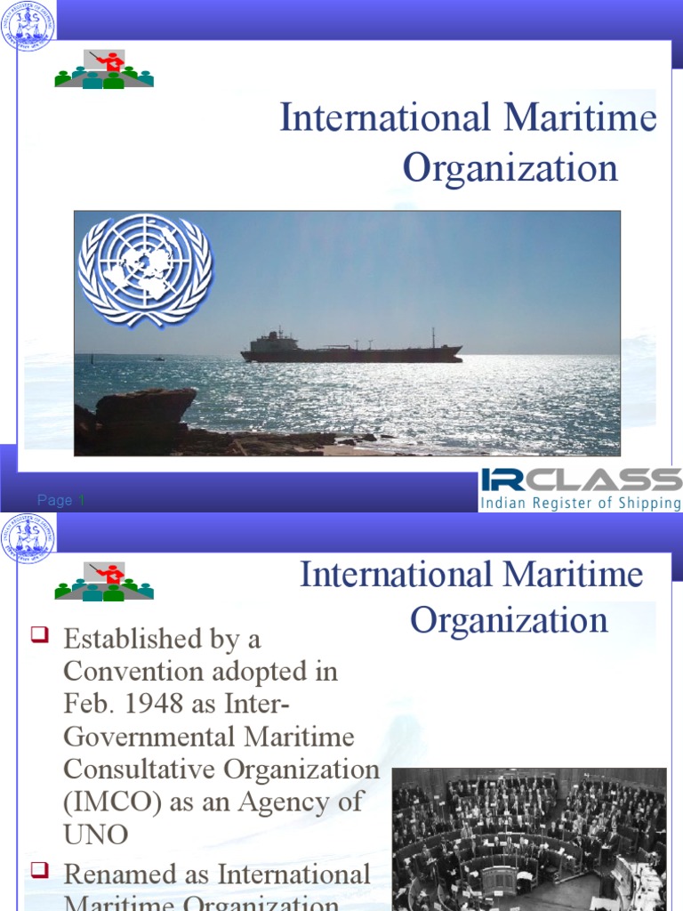 IMO-IACS Training Rev 2.0 02082010 | PDF | Shipping | Water Transport