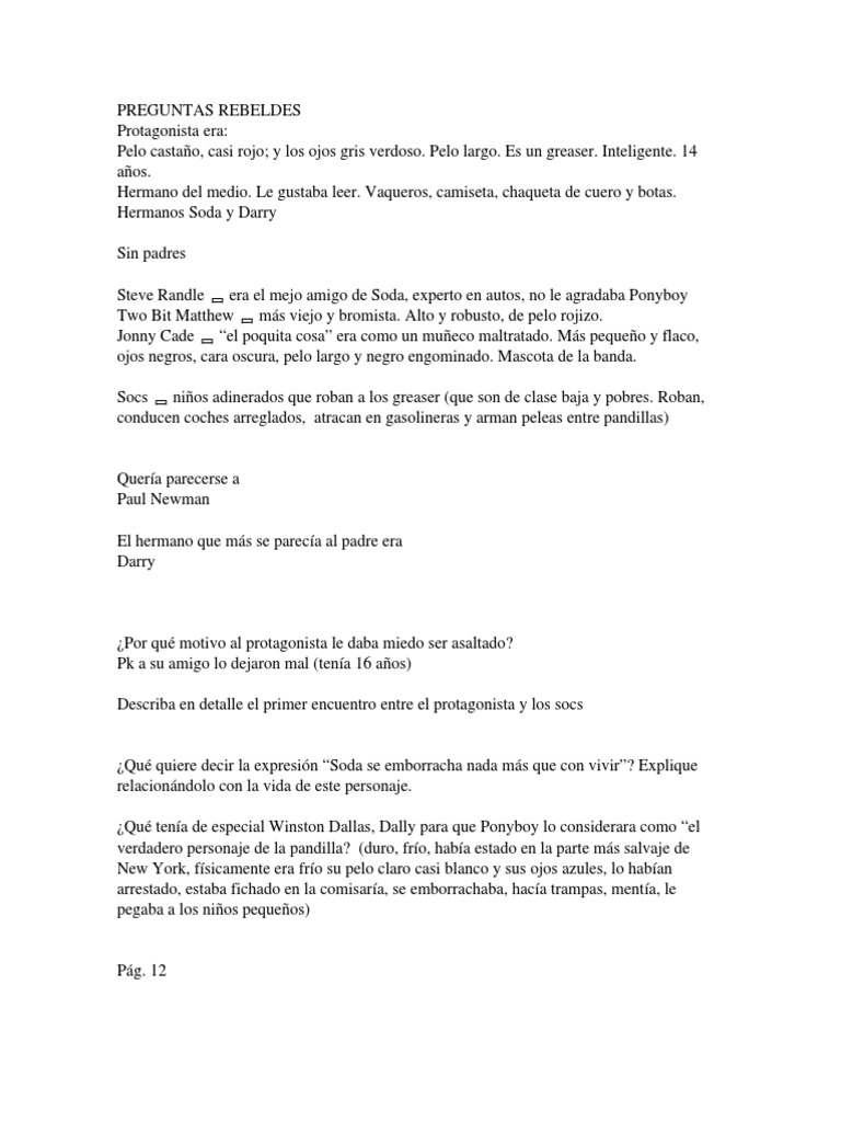 Preguntas Rebeldes | PDF | Ficción general