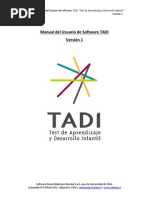Cuadernillo Tadi | PDF