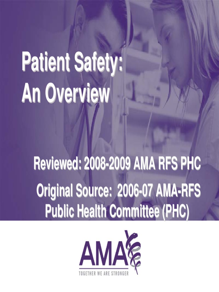 Patient Safety PPT PDF | PDF | Patient Safety | Causality