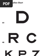 VA Conversion Chart | PDF | Visual Acuity | Vision