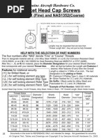 National Aerospace Standard: Spacer, Sleeve-Screw and Bolt | PDF ...