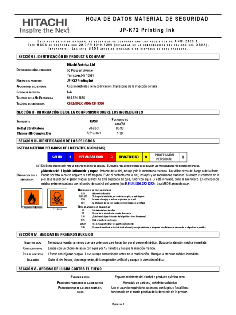 JP K72 | PDF | Solvente | Agua