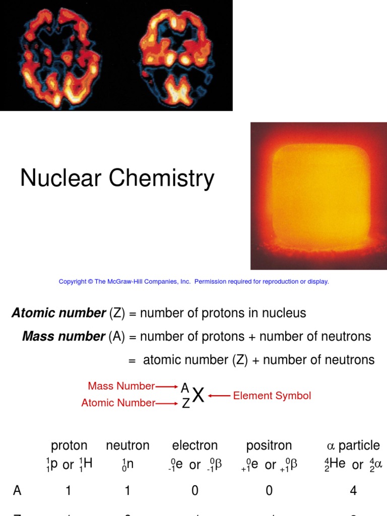 1 - Nuclear Chemistry PDF | PDF | Nuclear Physics | Radioactive Decay