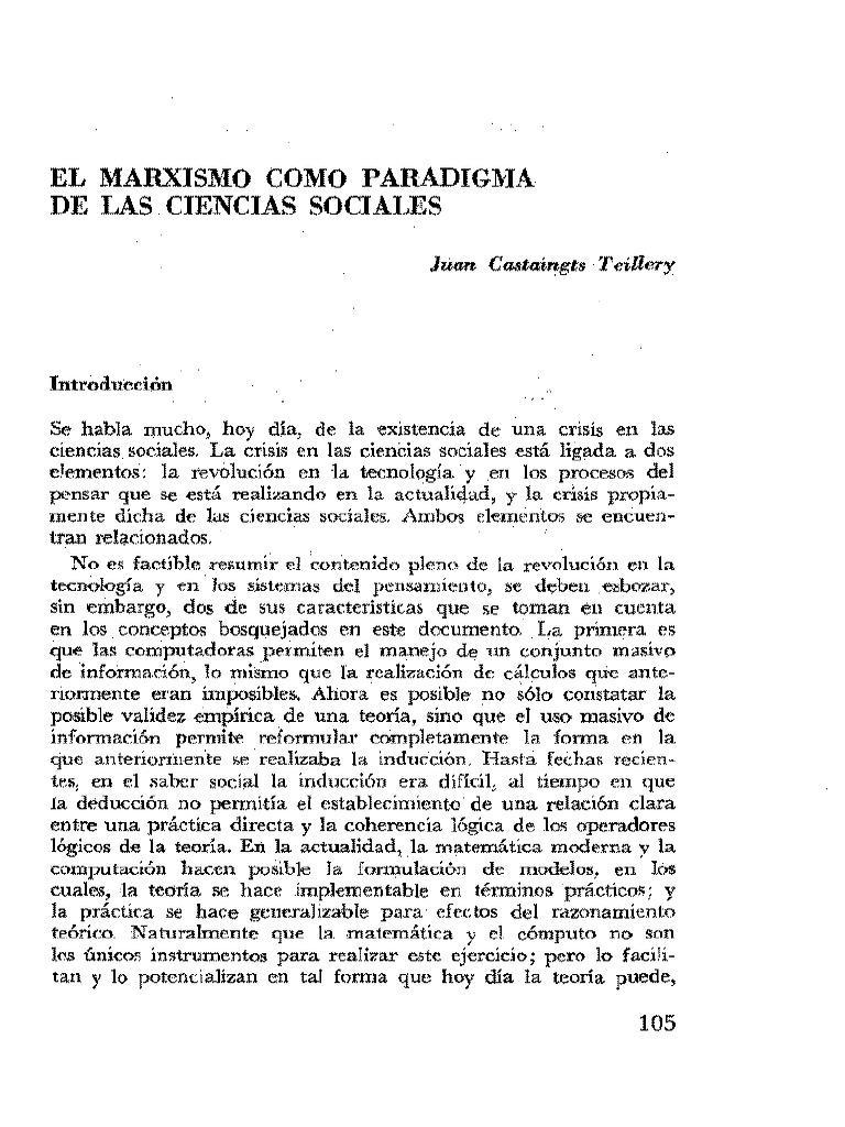 Paradigma Marxista Dialé-2008-361.compressed PDF | PDF | marxismo | Science