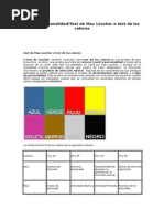 Ficha Técnica Luscher | PDF | Color | Felicidad