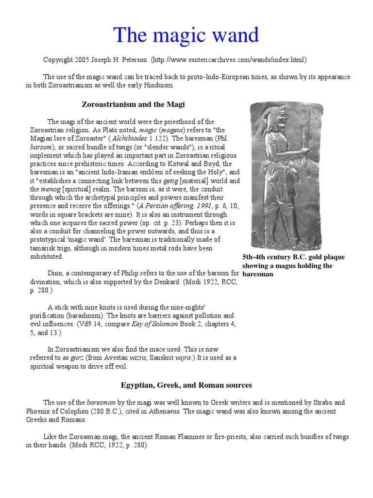 The Magic Wand | PDF | Magi