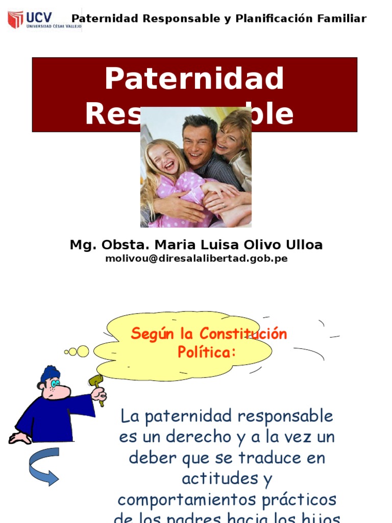 2 Paternidad y Maternidad Responsable | PDF | Parto | Planificación familiar