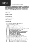 Sexual Script Questionnaire | PDF | Sexual Arousal | Human Sexuality