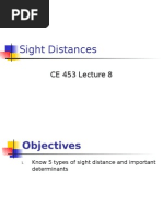 Passing Sight Distance Example | PDF | Speed | Lane
